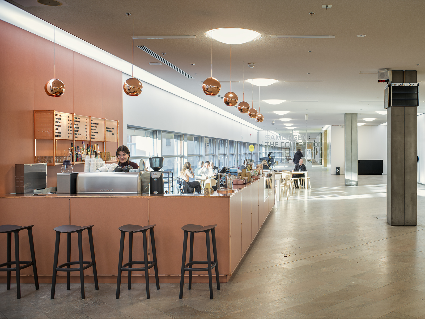 Marge Arkitekter | Projects | Coffee Bar, Modern Art Museum